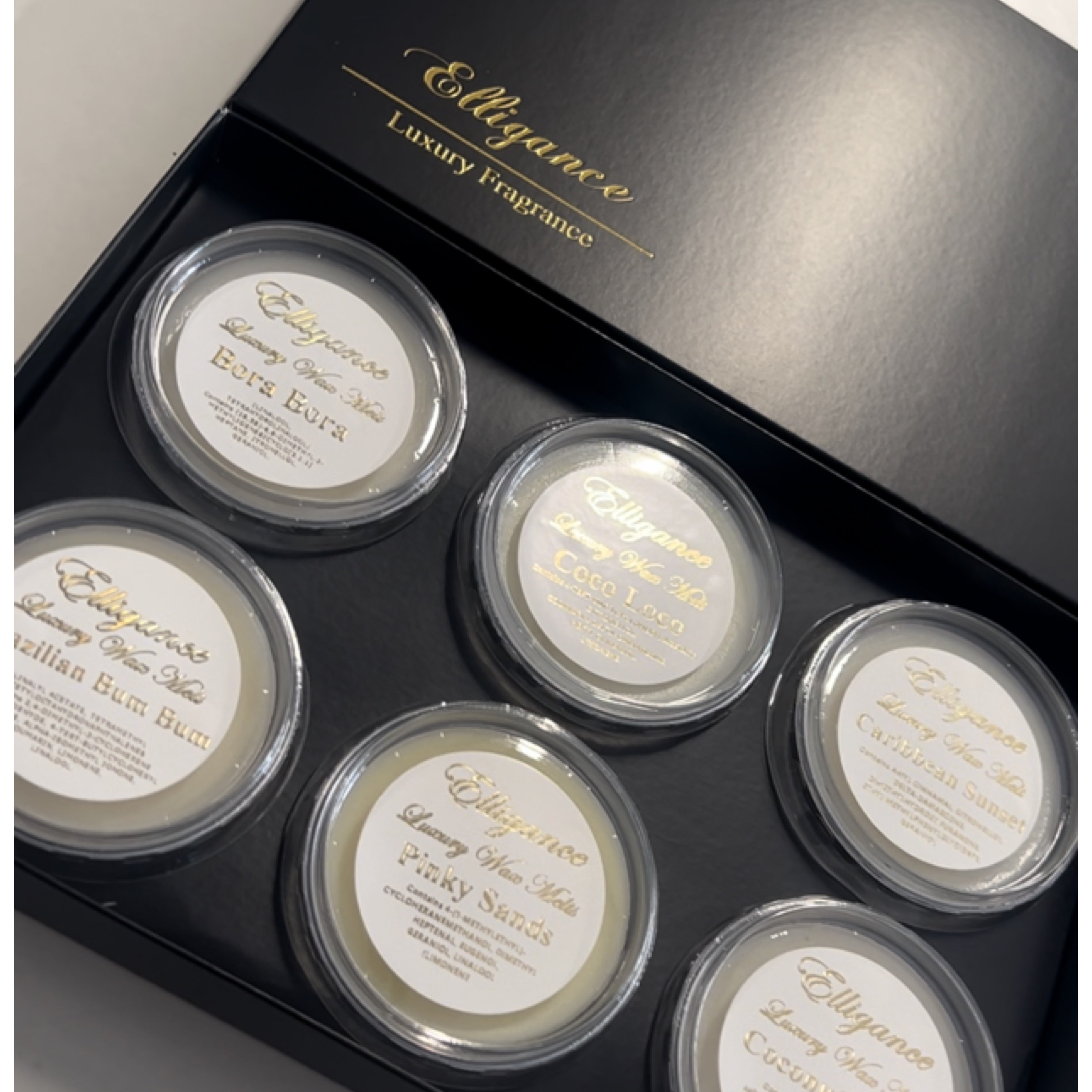Luxury wax melt sets – Elligance luxury fragrance